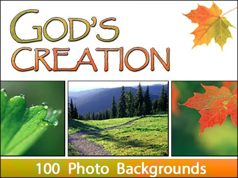 God's Creation Backgrounds Bundle – ImageVine